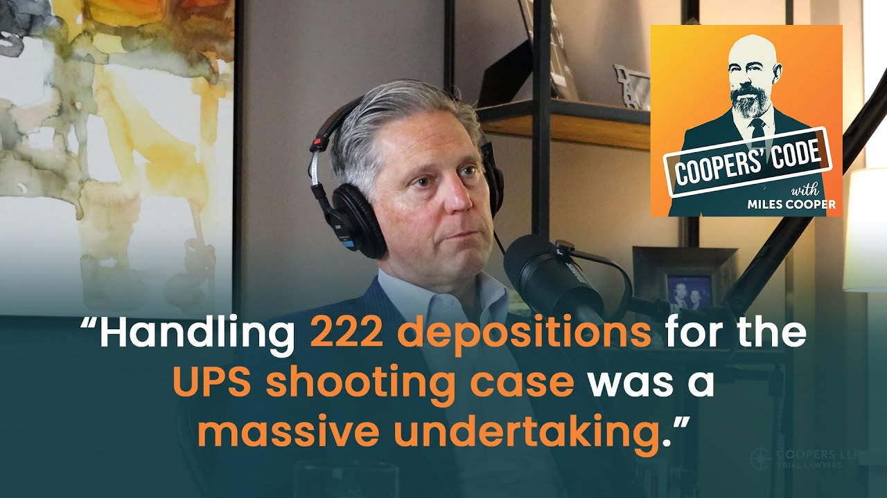 Mass Tort Lessons from the UPS Workplace Shooting Trial ft. Kevin Morrison Part II | Coopers ...