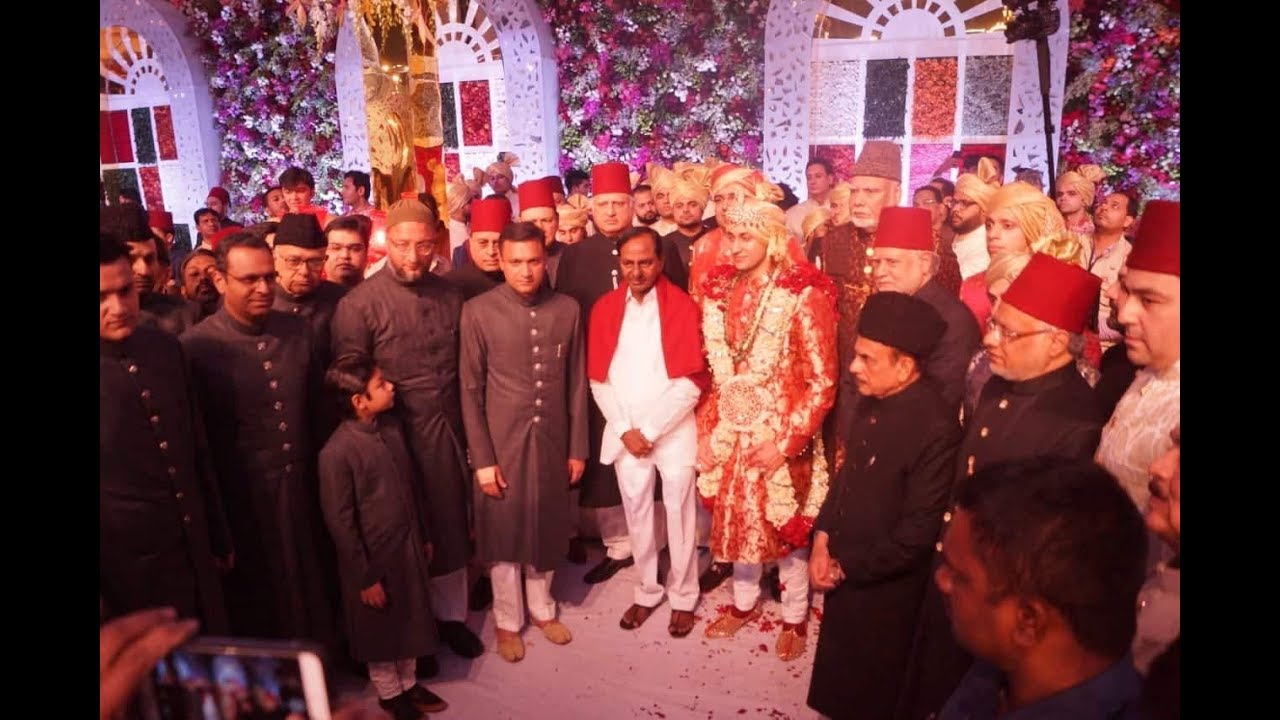 Grand Marriage Ceremony of Daughter of Barrister Asaduddin Owaisi ...