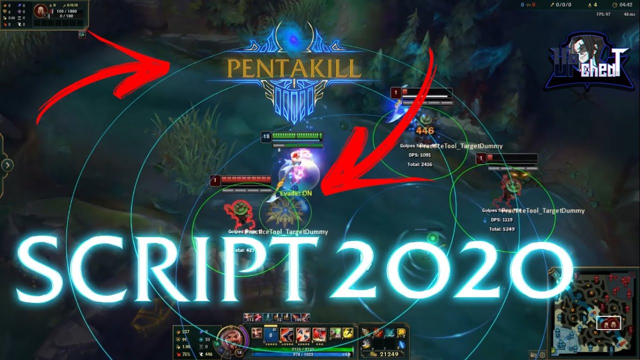 Script League of Legends 2020 - Up Cheat - YouTube