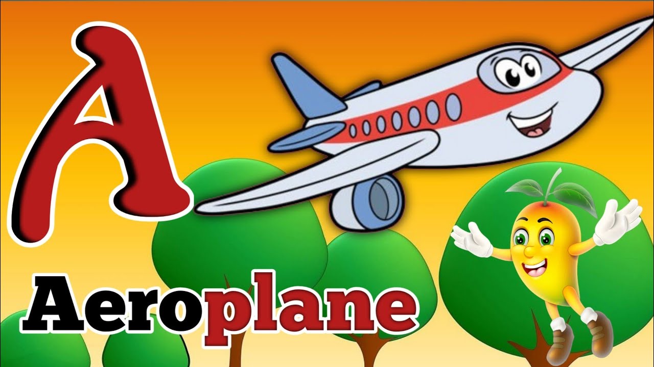 One two three,123 number,A for Aeroplane,B for Banana,1 to 100 counting ...