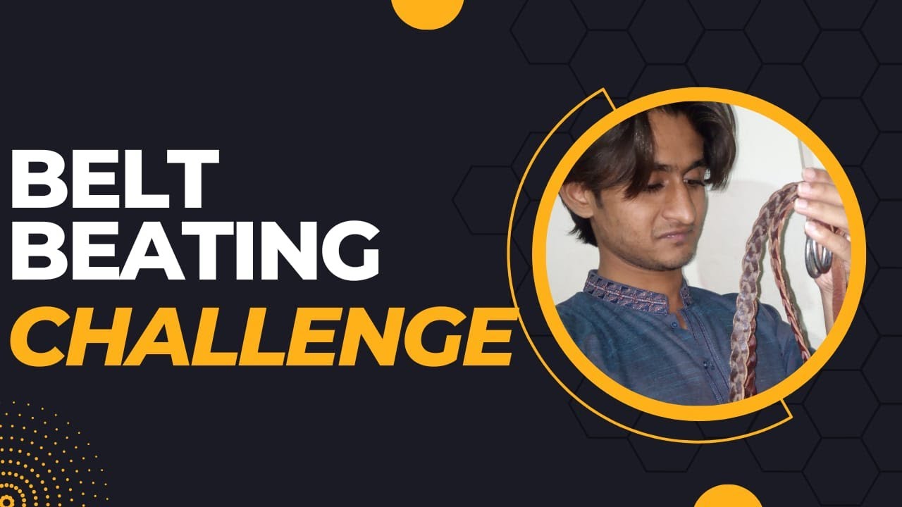 Belt Beating Challenge 😅| Faraz Shaikh | #challenge #2023 #22 # ...