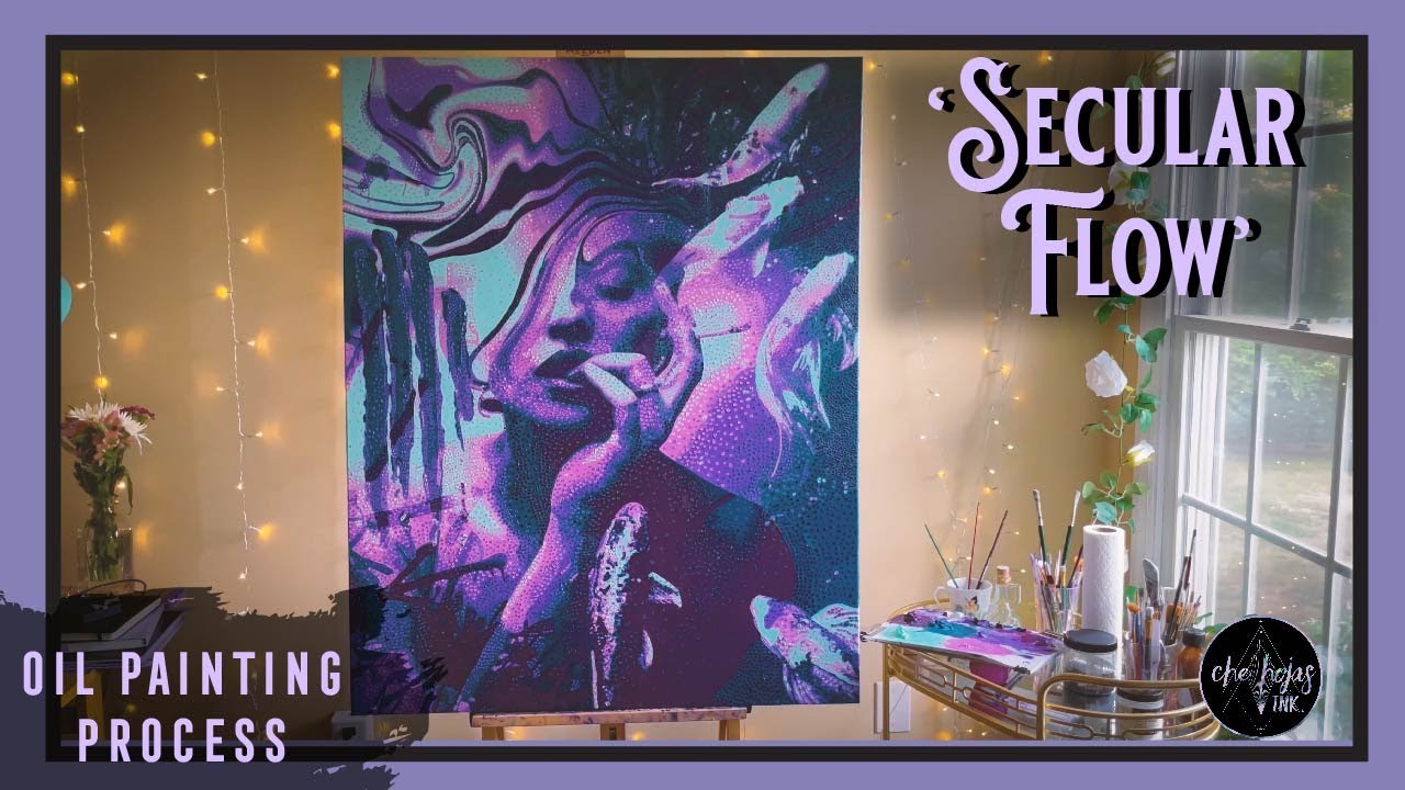 Secular Flow 💜 How to use Flow State to improve your art 💕 - YouTube