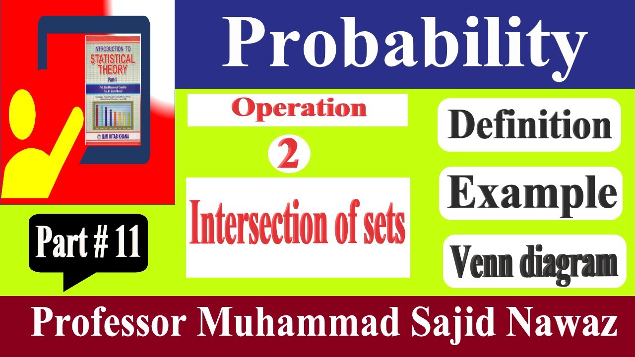 BS | Statistics | Probability | Intersection of Sets | Part 11 | - YouTube