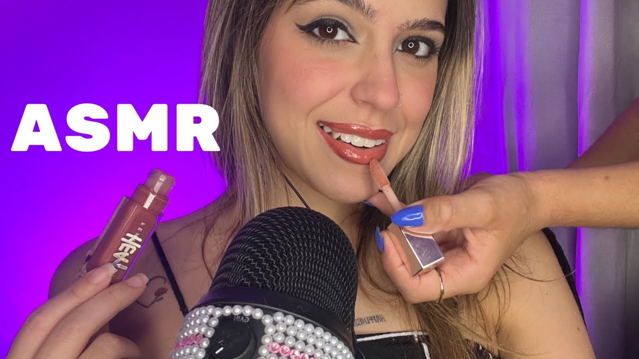 Asmr Aplicado Minha Prima Me Maquiando Youtube