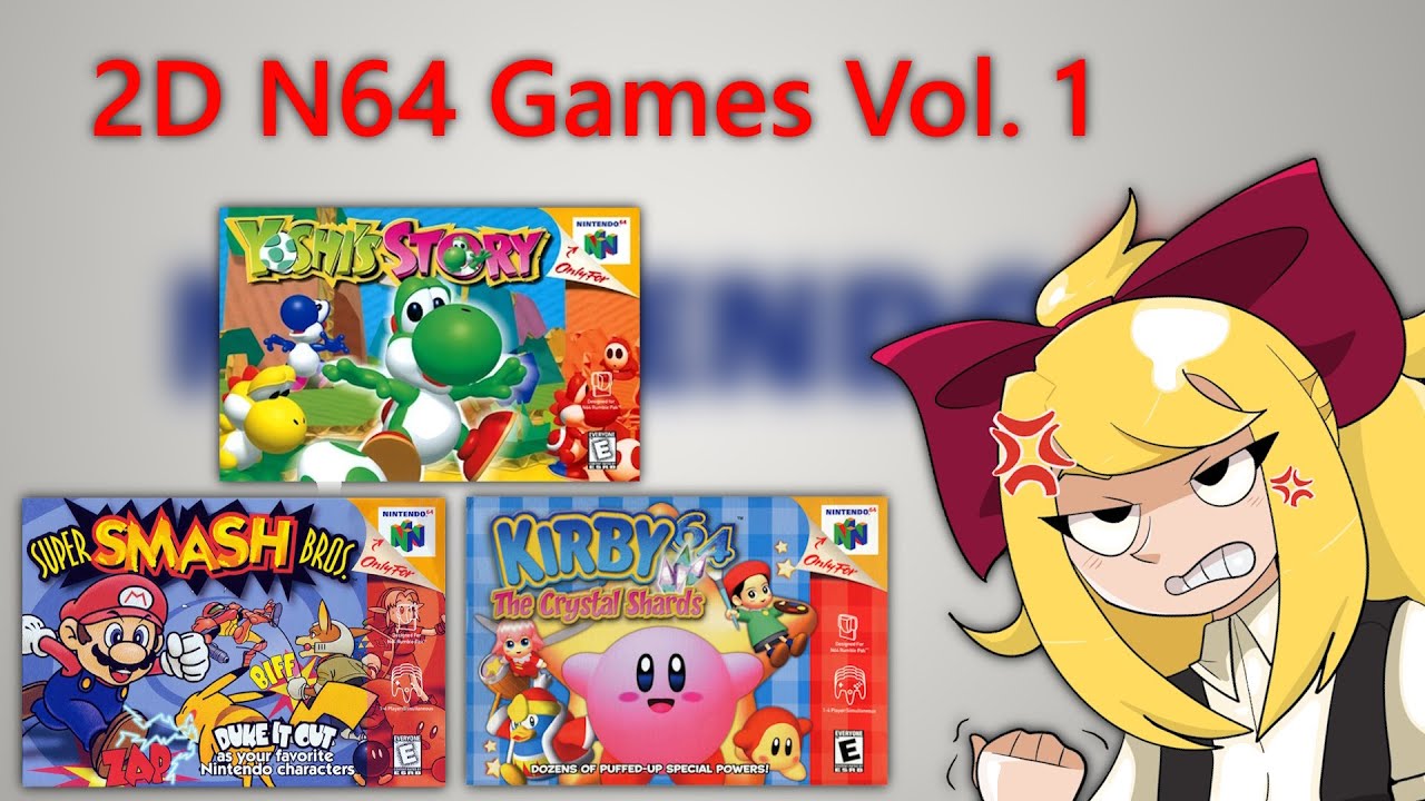 Some N64 Games That Happen to be 2D - Kira - YouTube