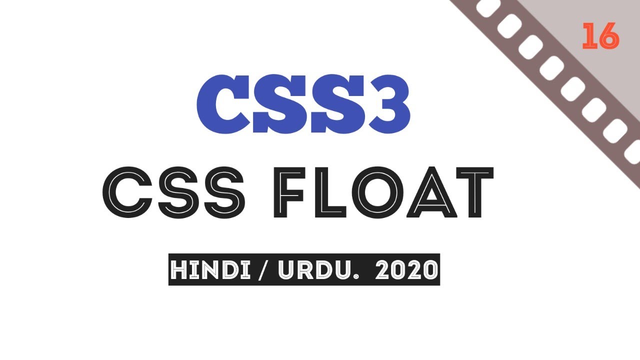 CSS Float in hindi / Urdu. - YouTube