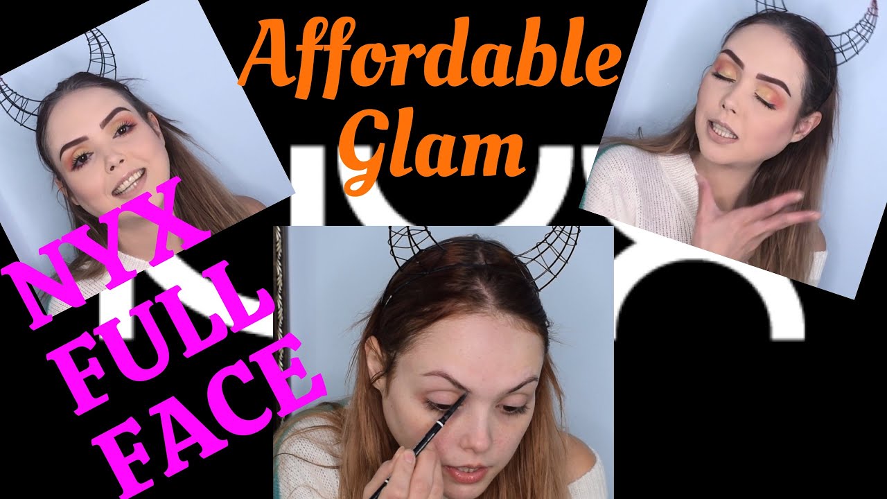 NYX FULL FACE CHALLENGE - YouTube
