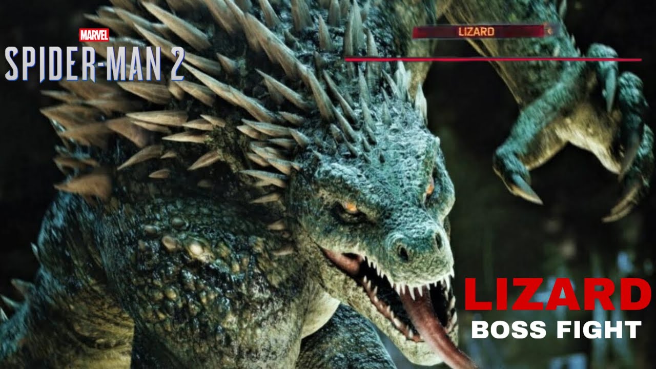 Spider-Man 2 Lizard Boss fight - YouTube
