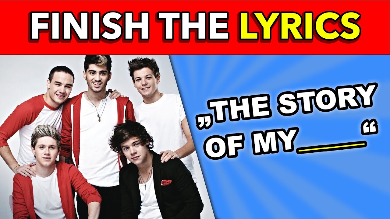 🎵FINISH THE LYRICS - One Direction special 🎵 - YouTube
