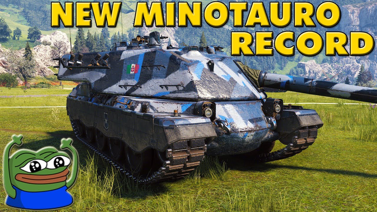 Minotauro - NEW WORLD RECORD - World of Tanks - YouTube