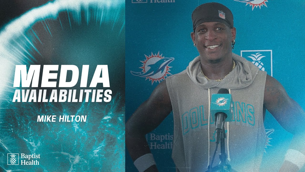 Mike Hilton meets with the media | Miami Dolphins - YouTube