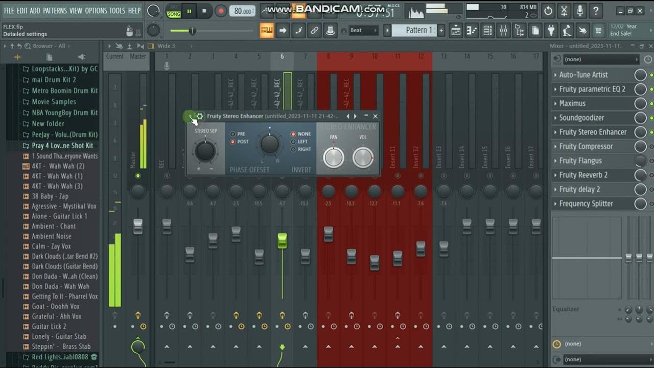 How to mix adlibs vocals for Flex FL STUDIO 20 tutorials kidsyd (only stock plugins) 2024 - YouTube