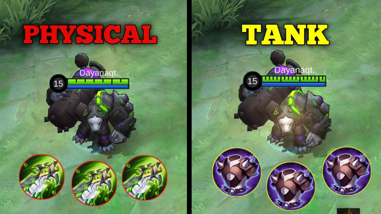 tank vs damage build grock - YouTube