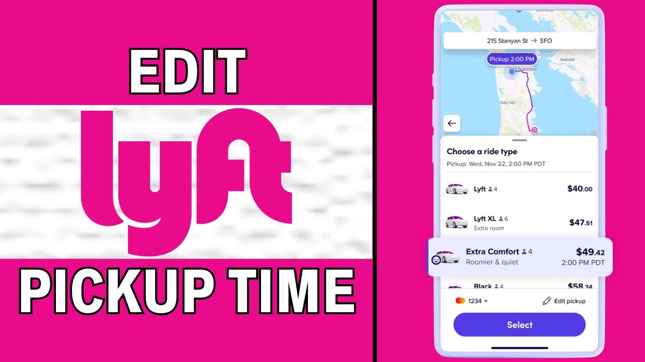 How to Edit Pickup Time on Lyft - 2024 UPDATED GUIDE - YouTube