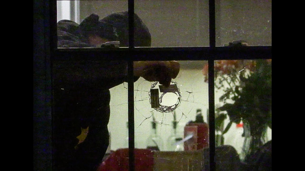 WATCH *** BULLET SMASHES WINDOW, LANDS ON COUCH NEAR TO WOMAN IN ...