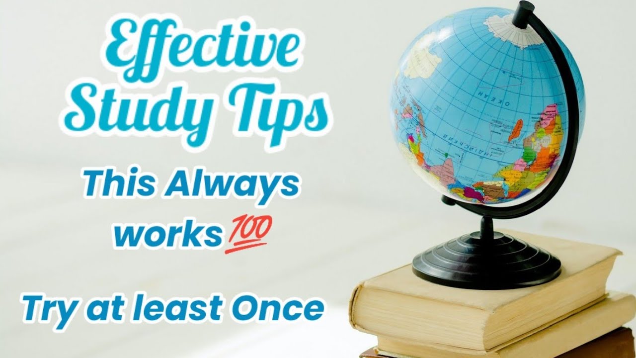 Study Tips that ACTUALLY works | how to study less and get higher ...