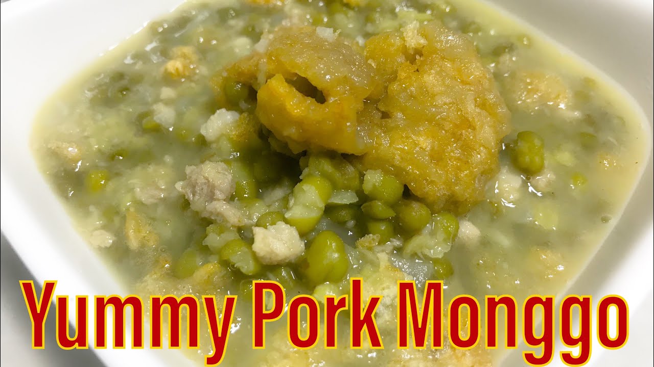 Yummy Pork Monggo using 6 simple Ingredients - YouTube