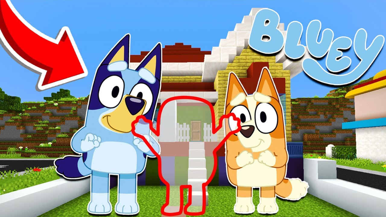 EL AMIGO IMAGINARIO de BINGO | Las Aventuras de BLUEY en Minecraft ...