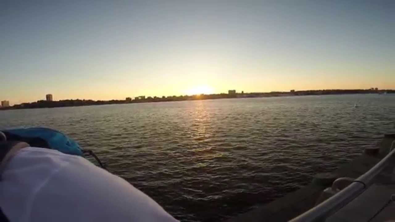 Por do Sol no Hudson - YouTube