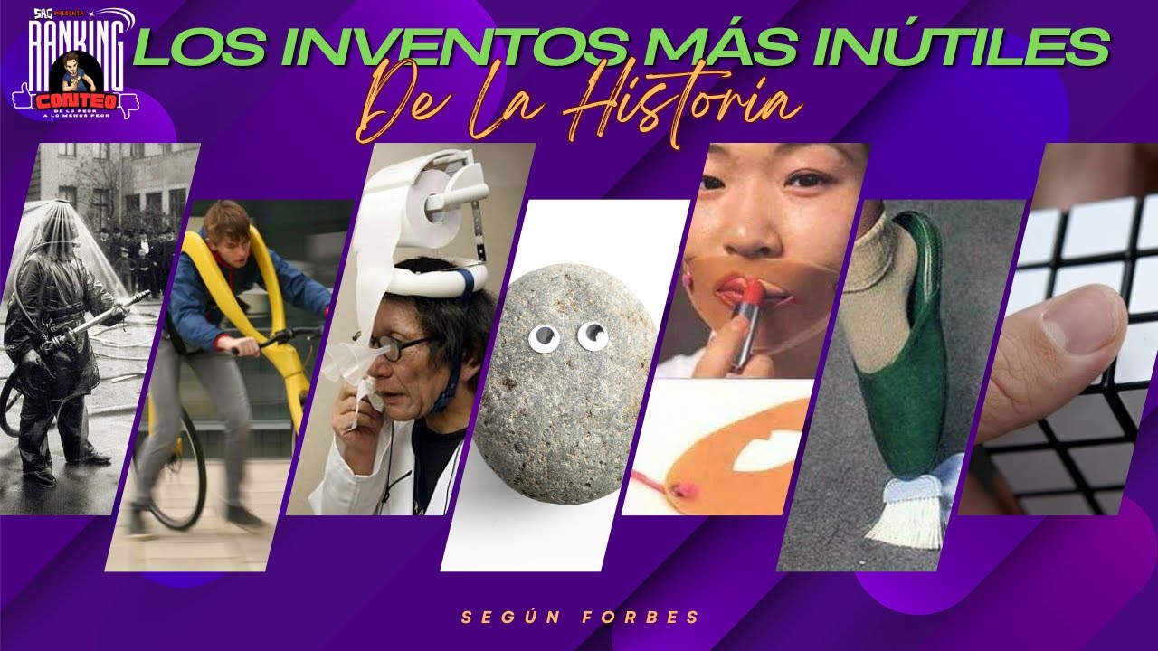 Los INVENTOS MÁS INÚTILES de la Historia || RANKING - YouTube