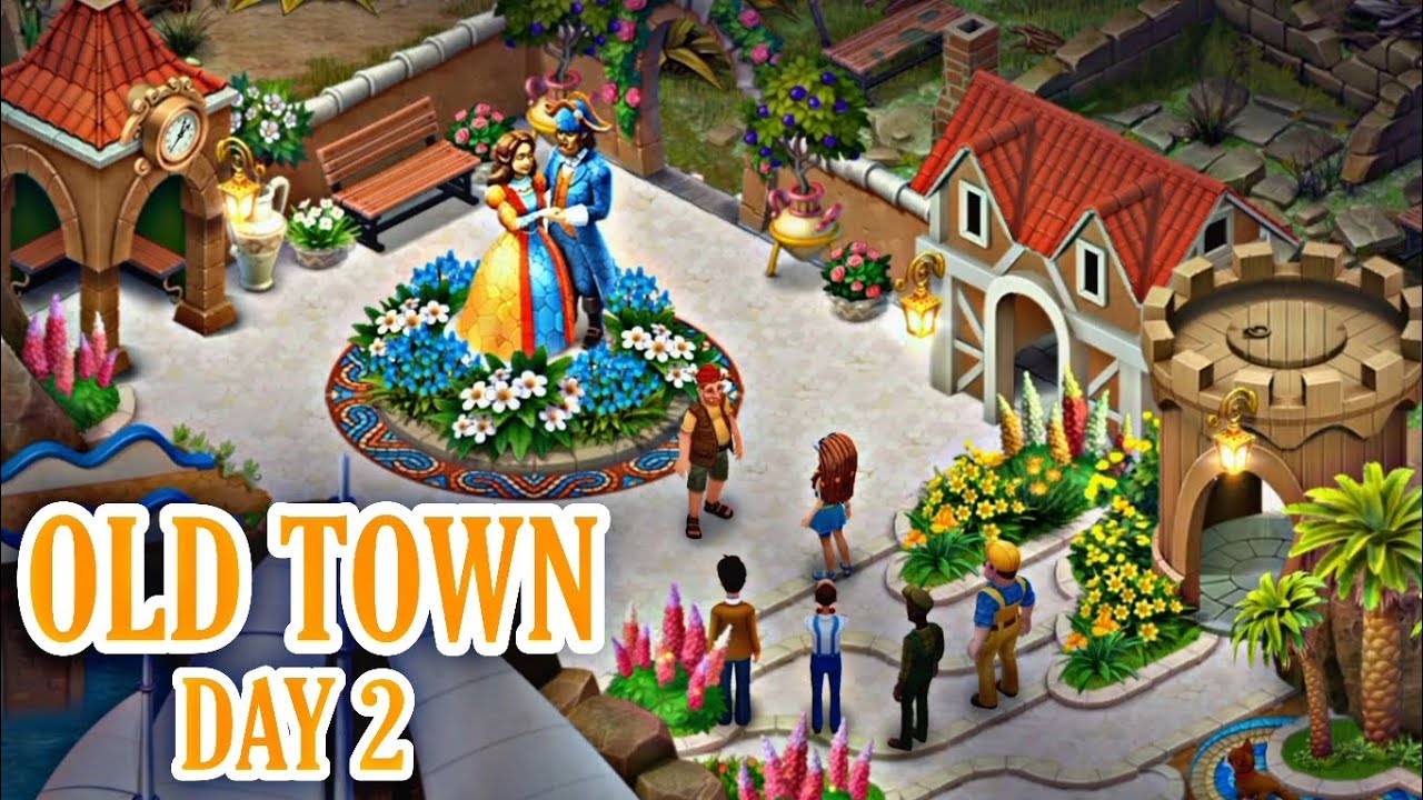 Old Town - Day 2 | Gardenscapes - YouTube