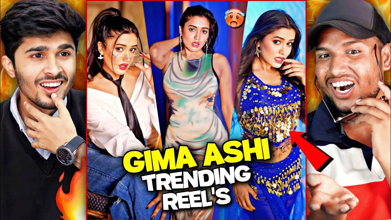 Gima Ashi Instagram Trending Reels Reaction 😍🔥 | She Is Fire 🔥💯 # ...