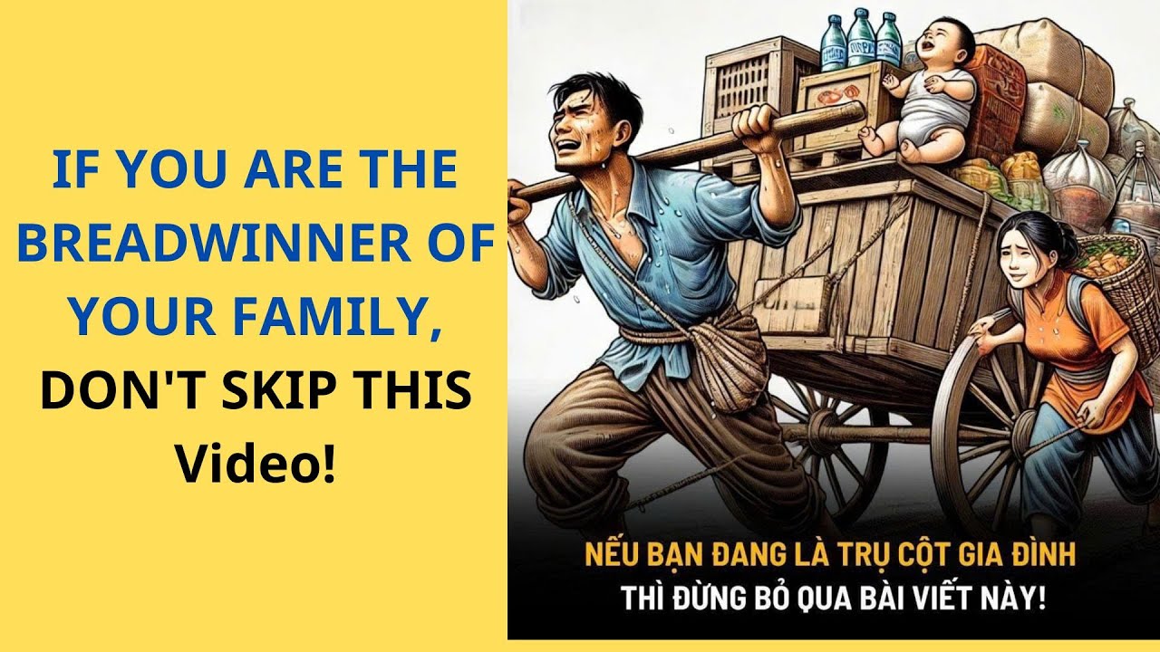 IF YOU ARE THE BREADWINNER OF YOUR FAMILY, We Learn, Don't Skip this ...
