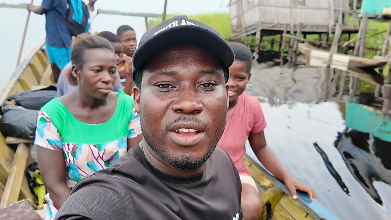 An adventurous canoe ride to Ghana's floating village | Nzulezu. - YouTube