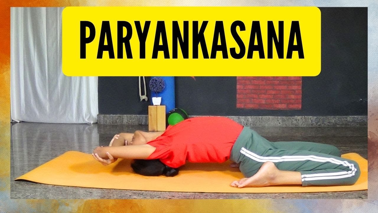 Paryankasana (Couch Pose) | Paryankasana steps | Virasana | Hamsa Yoga ...