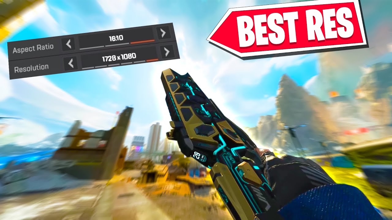 The BEST Stretched Resolution in Apex Legends Season 14 - YouTube