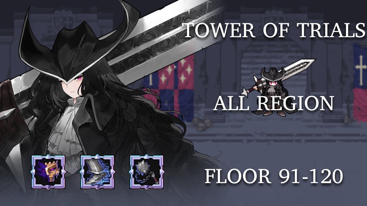 TOWER OF TRIALS ALL REGION EILEEN MAIN DPS | KING GOD CASTLE - YouTube