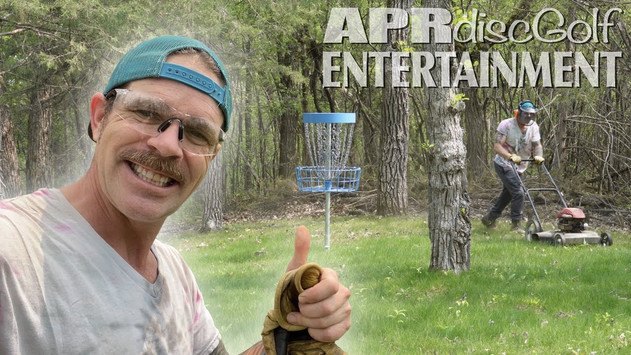 Disc Golf Course Maintenance | Mow That Fairway! #discgolfcourse - YouTube