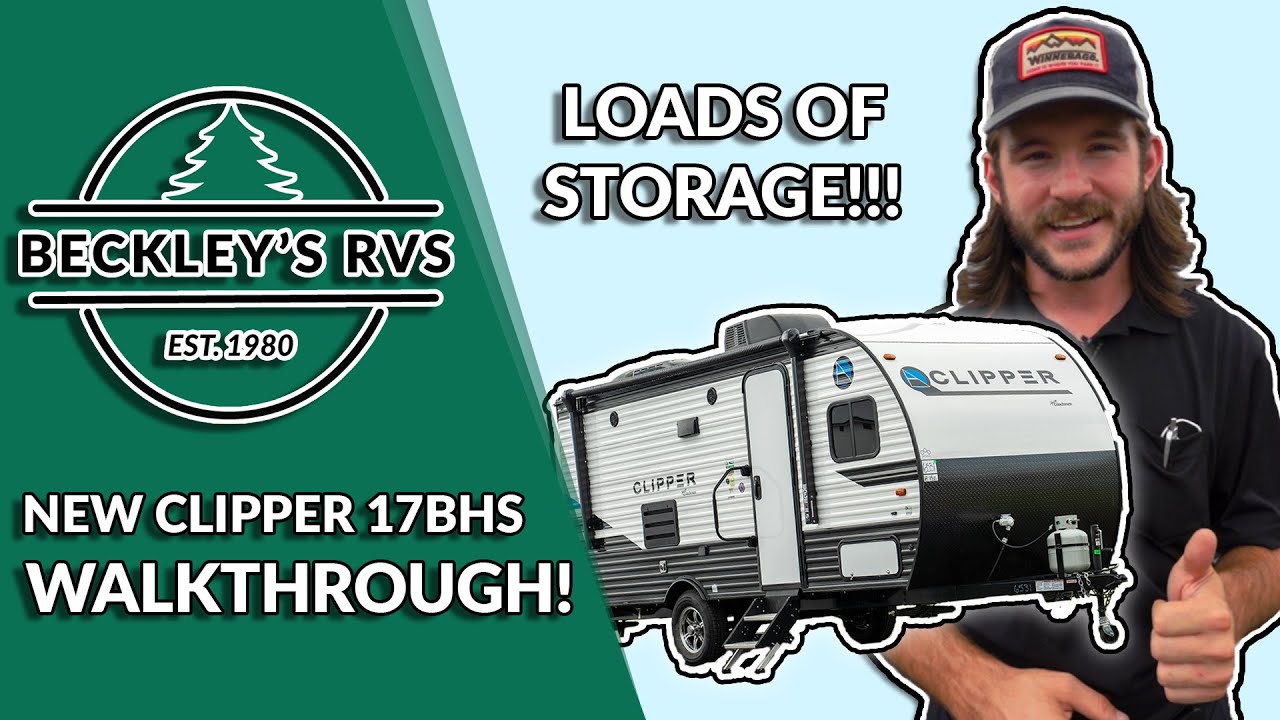 New 2021 Coachmen RV Clipper Ultra-Lite 17BHS at Beckley's RVs - YouTube