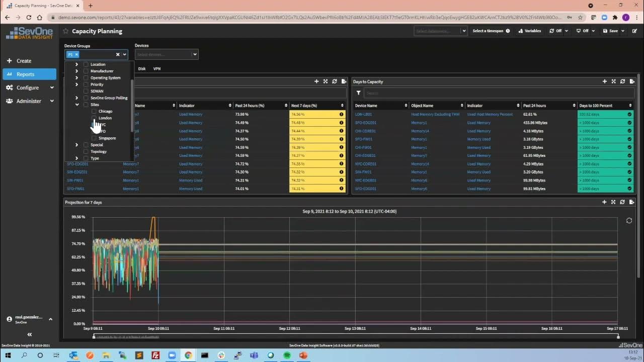 Capacity Planning with SevOne NPM - YouTube