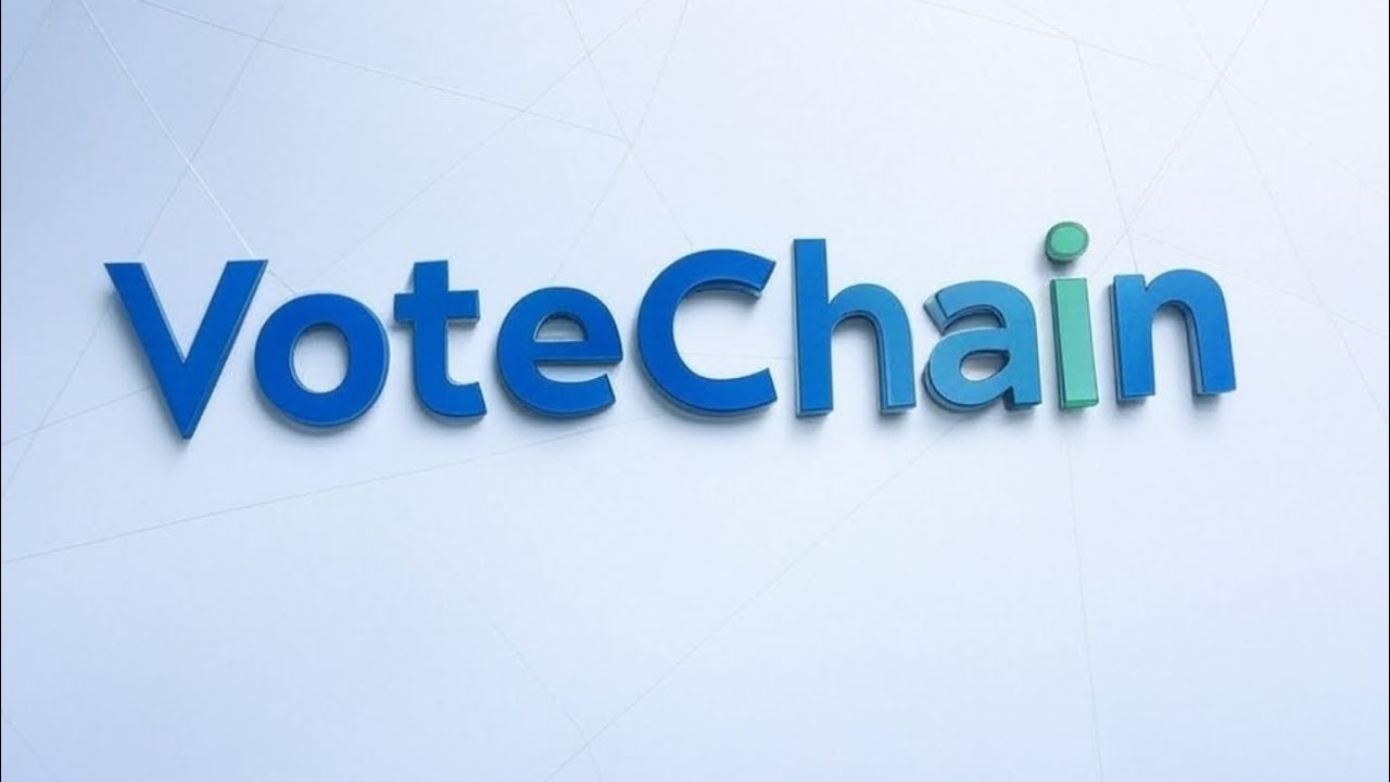 Votechain the decentralized voting platform - YouTube