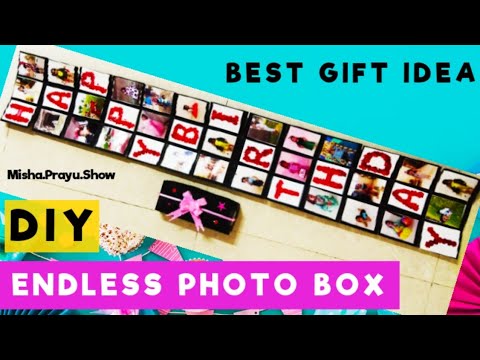 DIY Endless Box Easy | Best Birthday Gift Ideas | Explosion Box ...