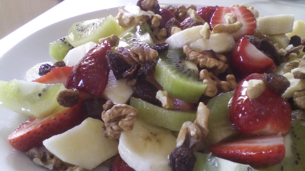 Φρουτοσαλάτα/Fruit salad Επ.17 - Γεύση και Οικονομία - YouTube