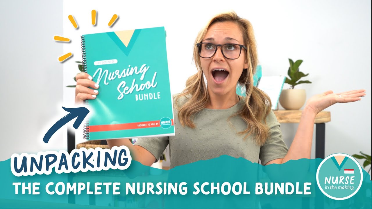 Unpacking The Complete Nursing School Bundle | Nursing Notes ...