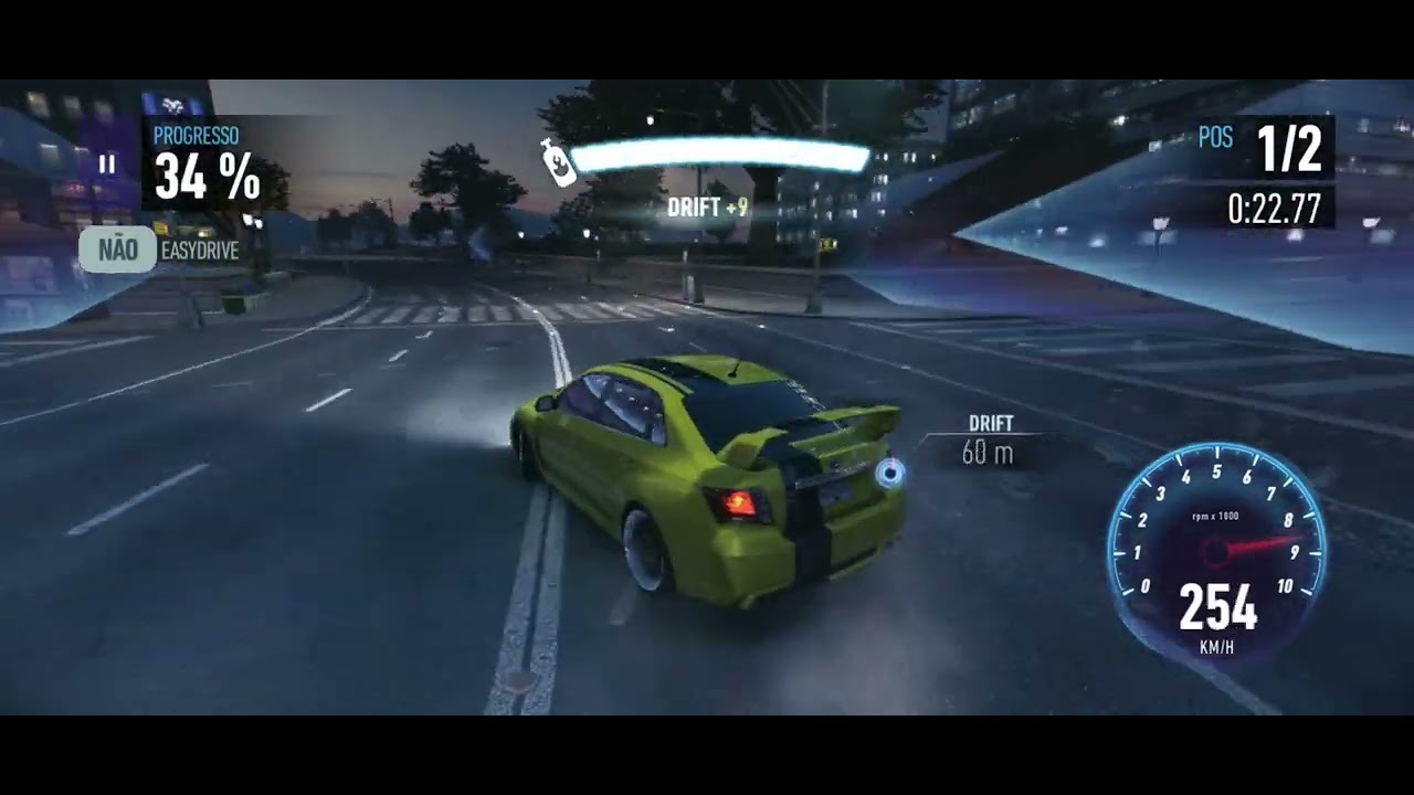 NFS no Limits Subaru Impreza WRX STI - YouTube