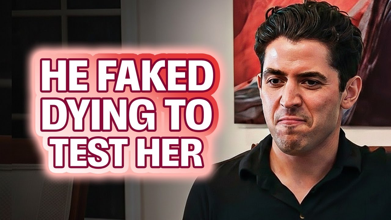 He Pretended to Be Dying But She Saw the Truth - YouTube