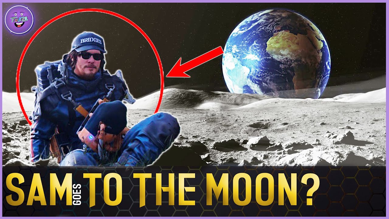 DEATH STRANDING TRAVEL TO THE MOON - YouTube