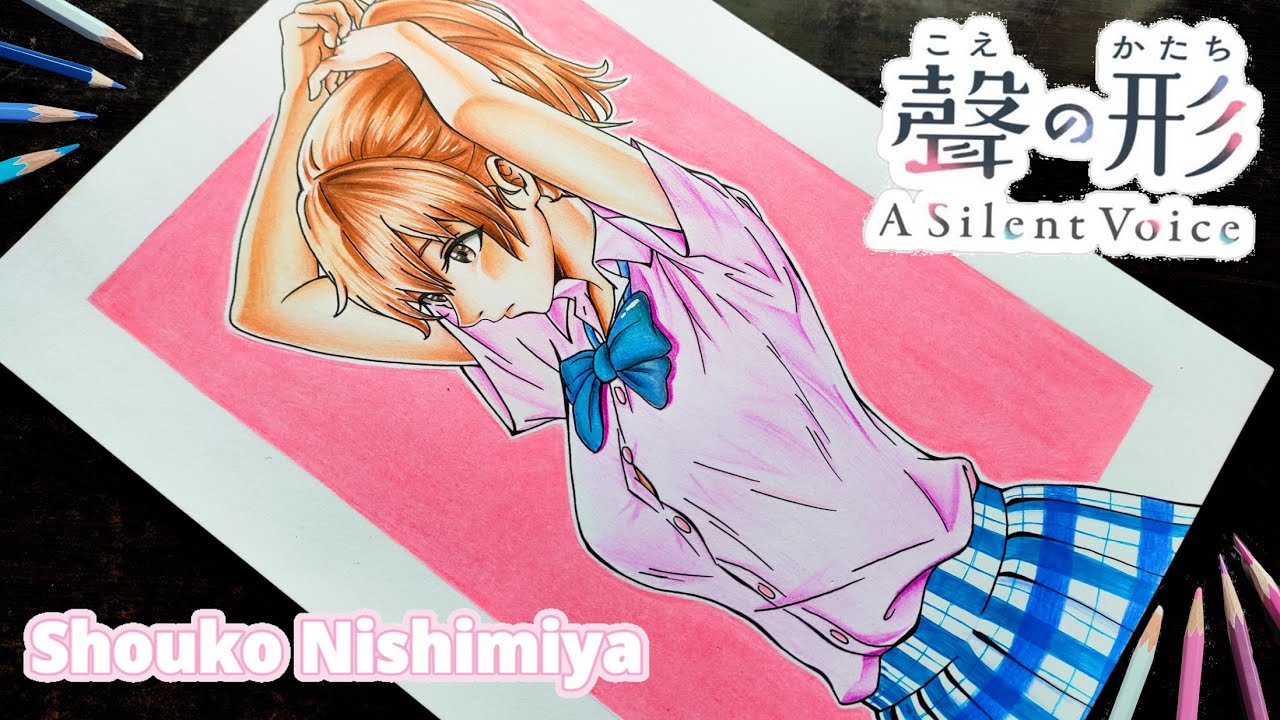 How To Draw"Shouko Nishimiya"step by step||A Silent Voice - YouTube