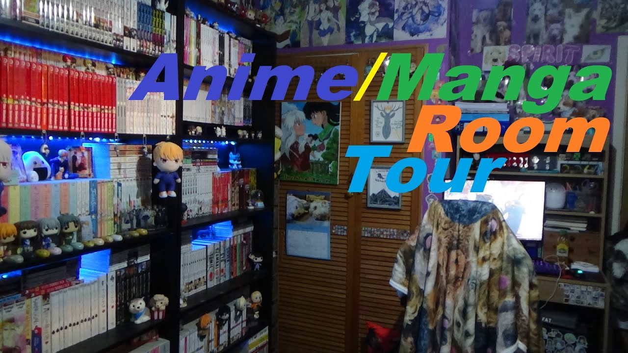 Anime/Manga room tour - YouTube