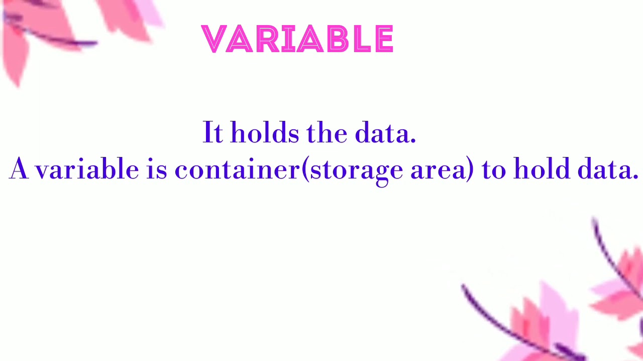 What Is Variable In C Variables In C C Programming Language YouTube What Is Variable In C Variables In C C Programming Language YouTube