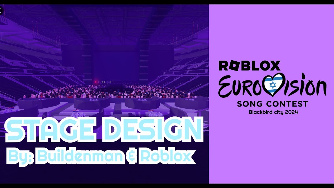 First look at the Roblox Eurovision 2024 stage #JoyToLove - YouTube