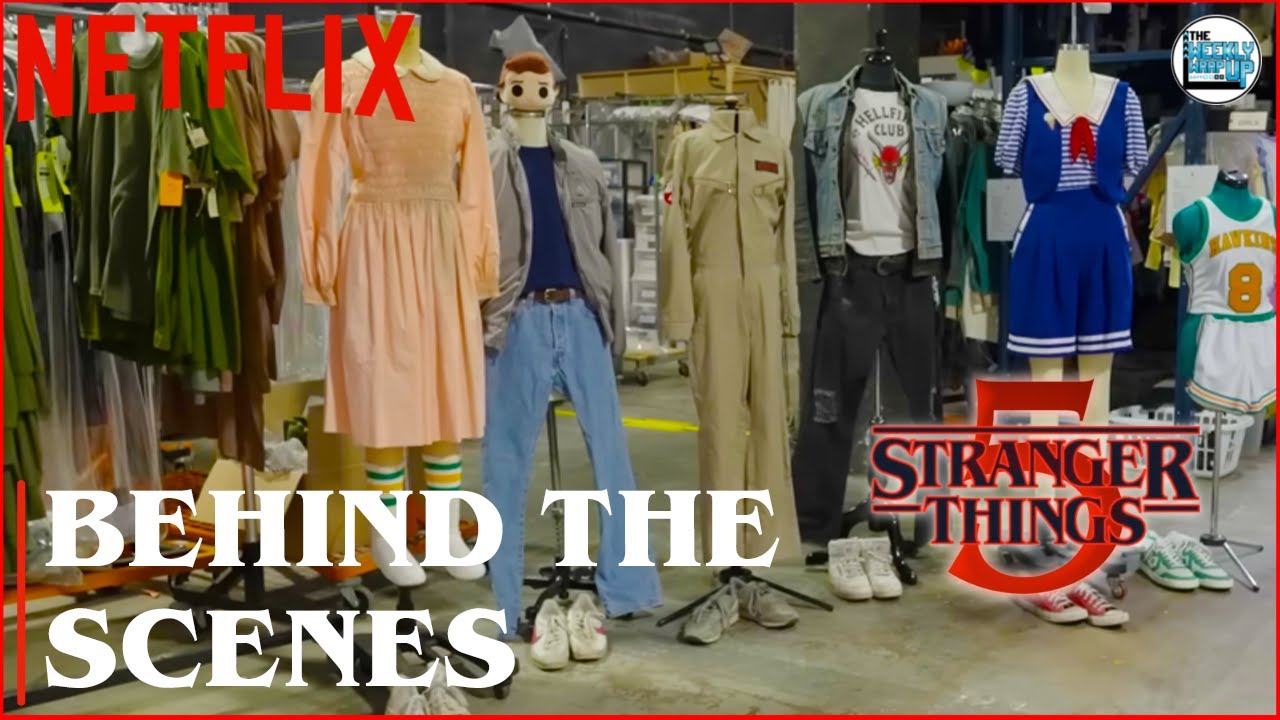 Stranger Things Season 5 BEHIND THE SCENES - Filming Nearly Complete ...