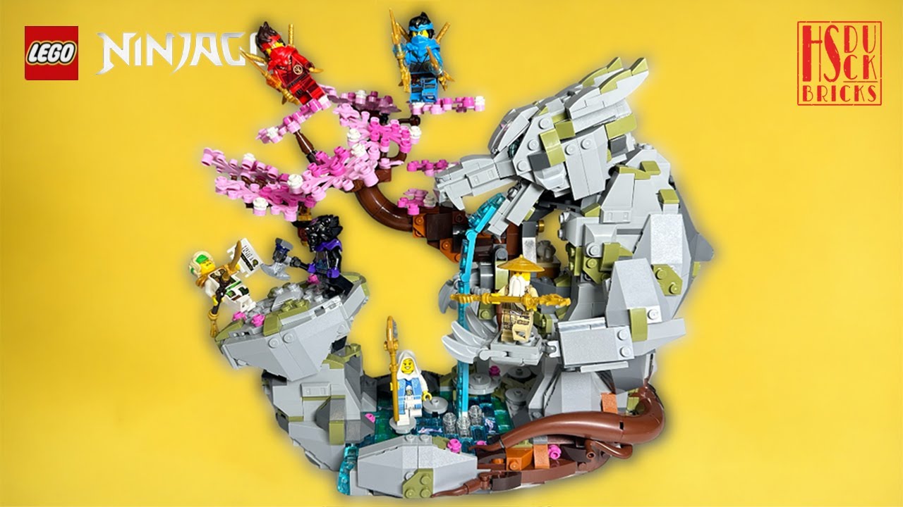 Lego Speed Build _ Lego NINJAGO - 71819 Dragon Stone Shrine - YouTube