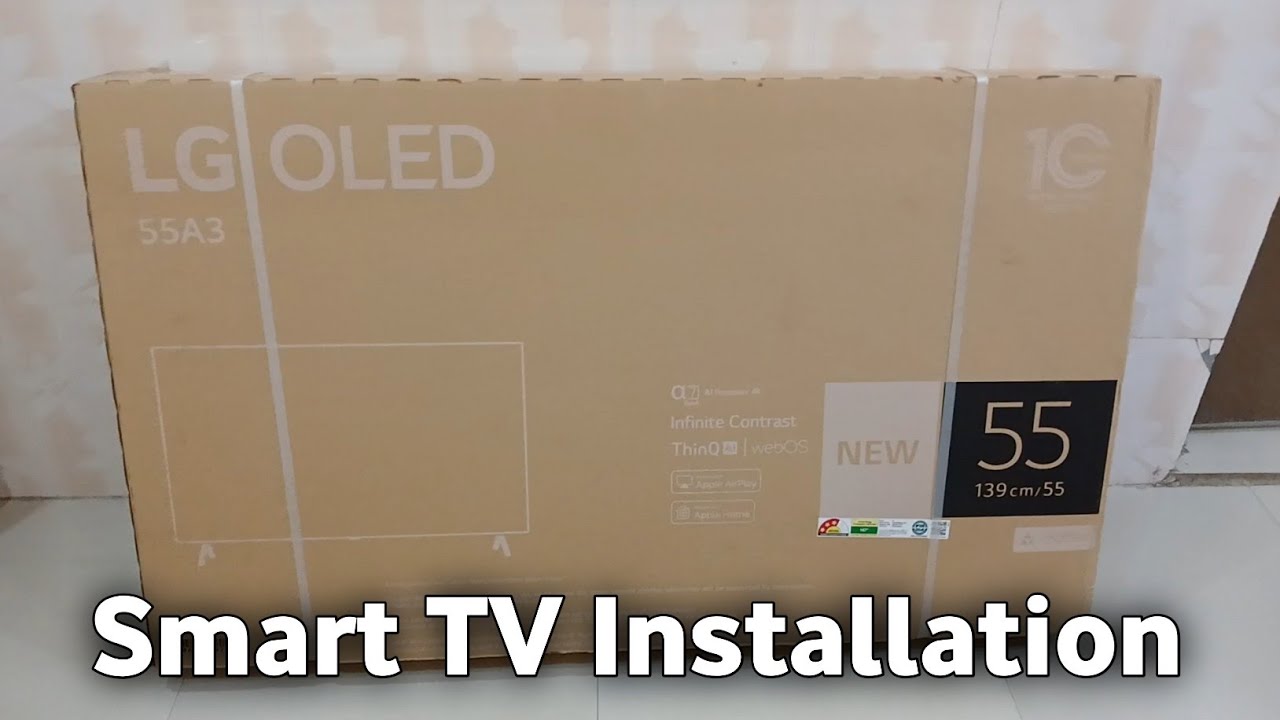 Smart TV Installation Kaise Kare | How to Install Smart TV On Wall ...