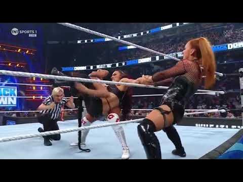 Naomi bianca belair jade cargill vs alba fyre isla dawn Blair davenport SD 8/23/24 - YouTube