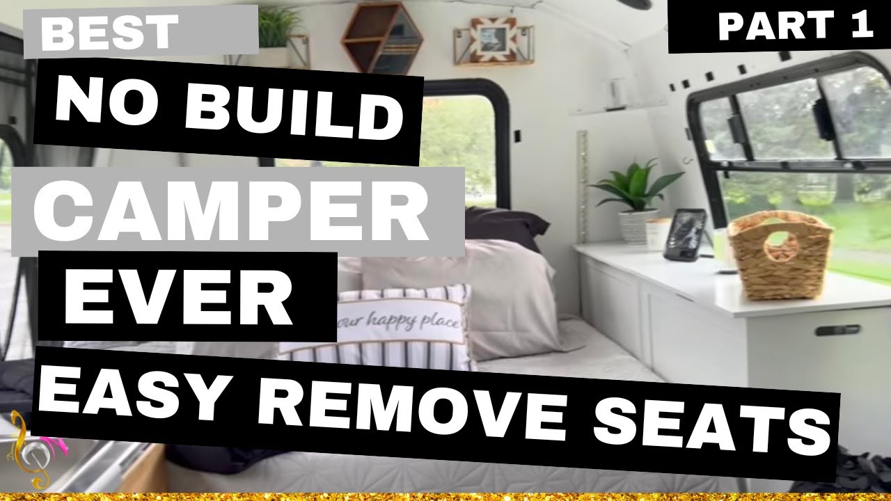 SHUTTLE BUS CAMPER CONVERSION - NO BUILD! - PART 1: REMOVE SEATS THE ...